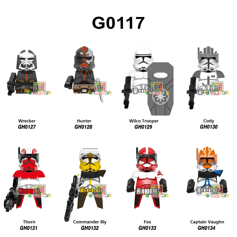 Movie Sw Space Wars 501st Kamino Cgi Geonosis Arf Clone Trooper Boomer ...