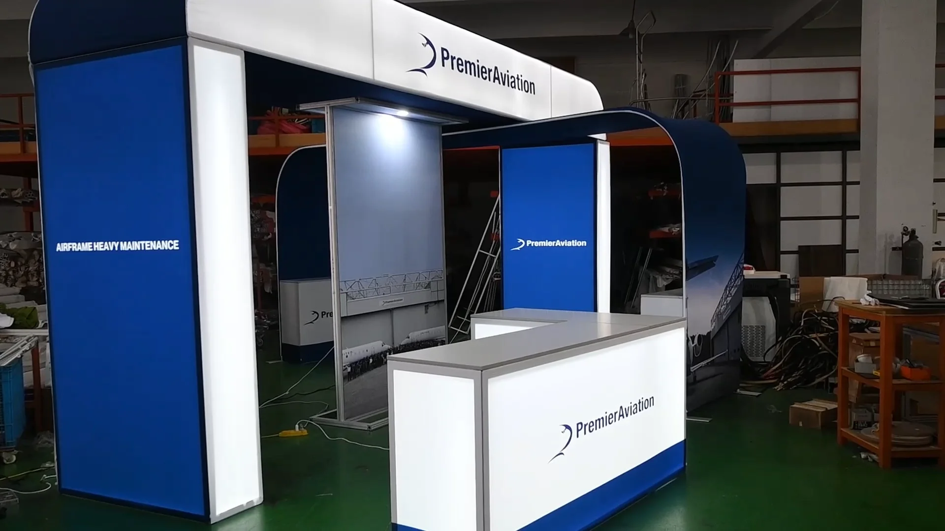Custom Manufactured Modular System Exhibition Booth Event Booth - Buy ...