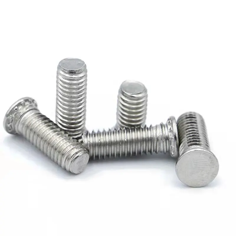Direct Processing Stainless Steel Flat Head Self-locking Bolt Fhs-m2/2.5-6 Pressure Rivet Screws ...