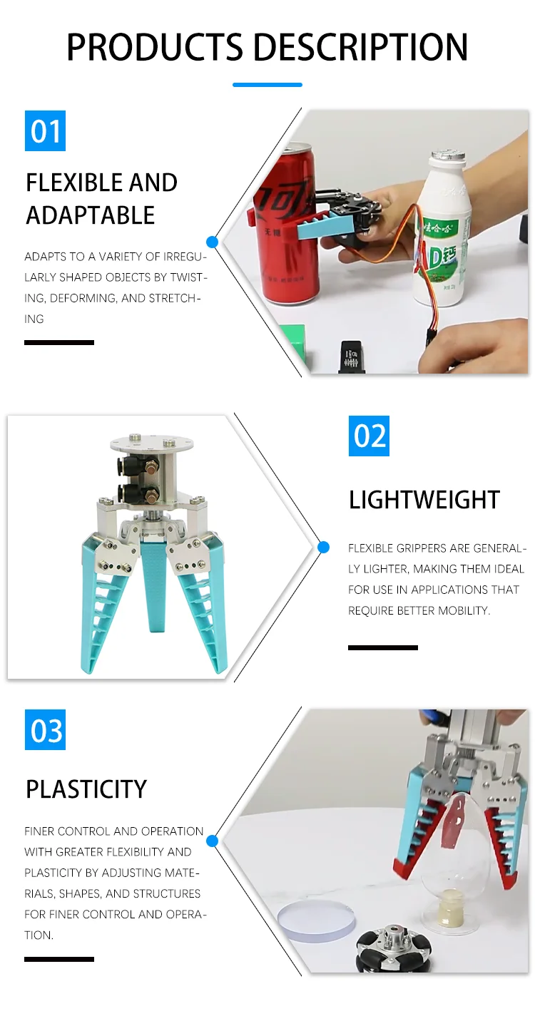 Flexible Gripper - Bionic Robotic Hand for Industrial Use