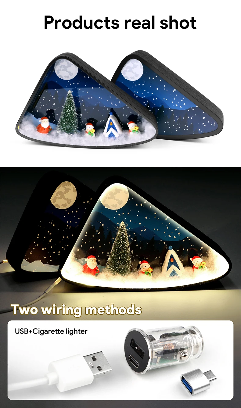 For Tesla Model Y 2020-2024 LED Rear Back Quarter Window Light Rocket ...