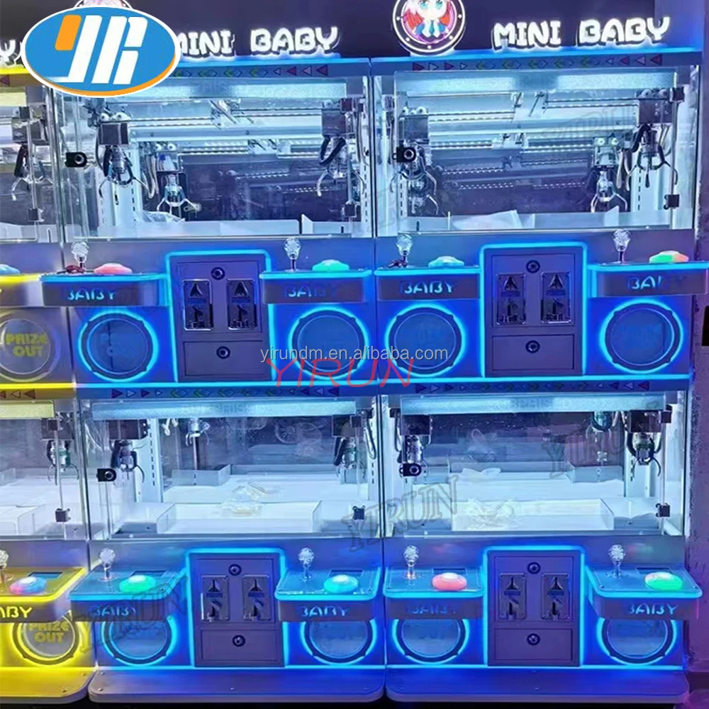 Wholesale Four-player Coin Pusher Crane Claw Machine Toy Gift Claw Game ...