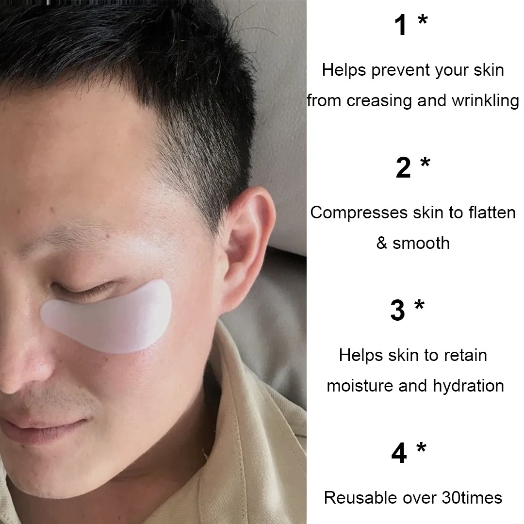 Reusable Dark Circle Remove Silicone Eye Mask Anti Wrinkle Eye Patch ...