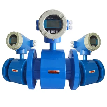 Electromagnetic Flow Meters Sensor Converter Mud Sewage Sulfuric Acid ...