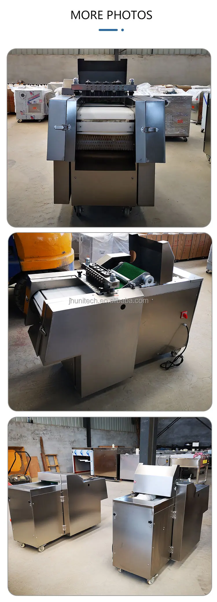 Multifunctional Frozen Fresh Meat Chicken Cube Cutter Fresh Beef ...