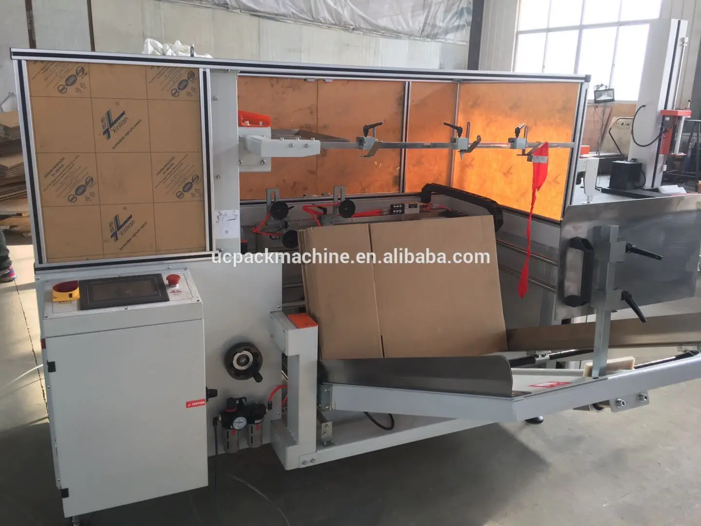 Automatic Box Case Former Erecting Carton Erector Making Machine ...