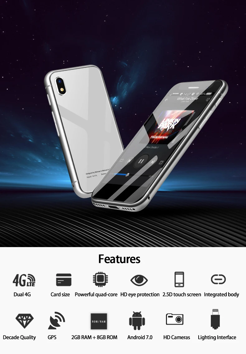 Super Mini Smartphone Melrose S9+(k15) 2gb Ram 32gb Rom Android 7.0 ...