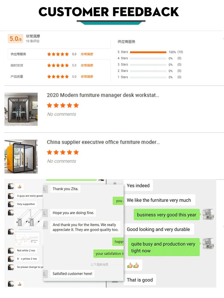 Multifunction Soundproof Office Phone Booth Portable Acoustic Meeting ...