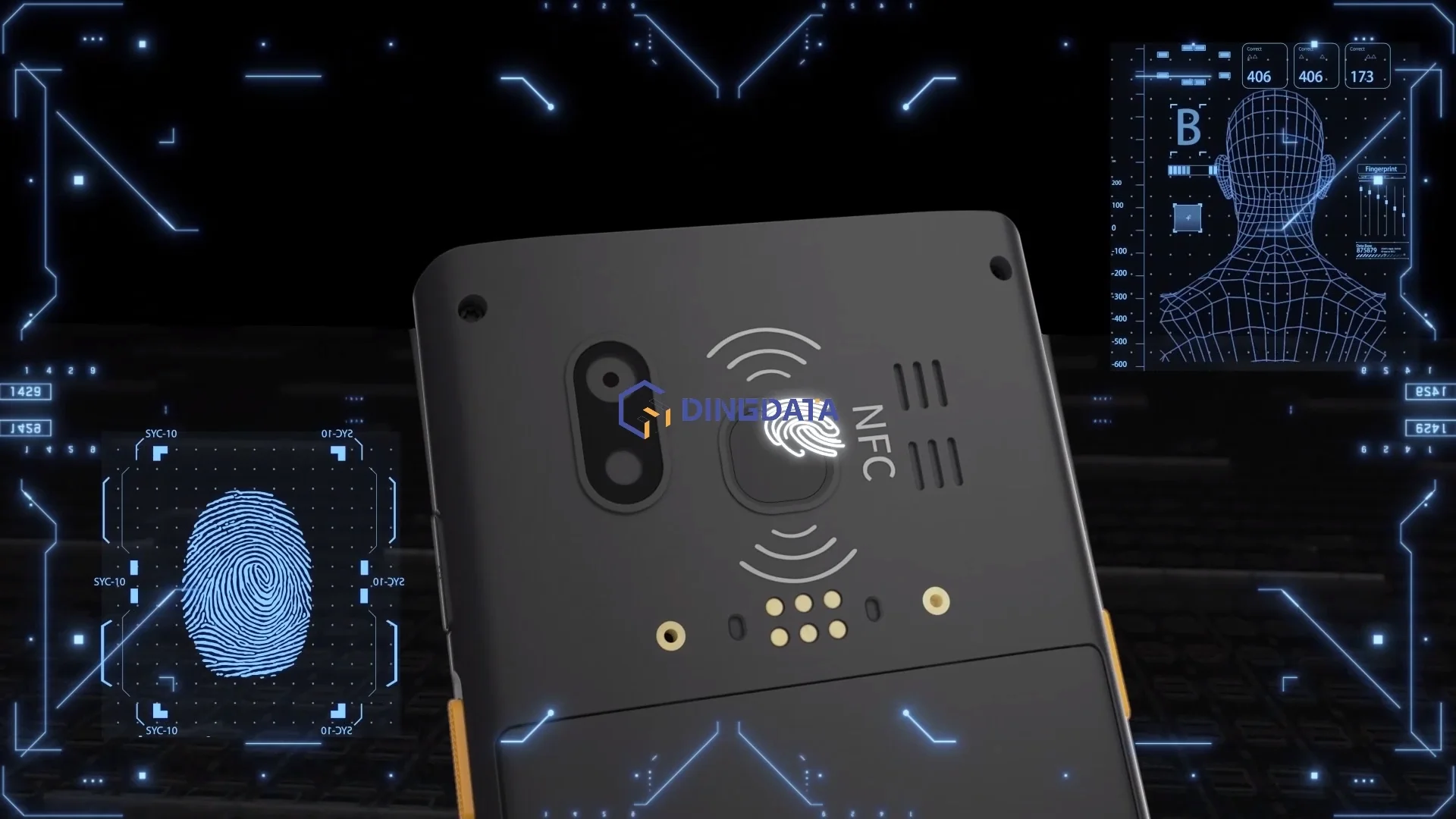 5g Rfid Scanner Android Handheld Terminal Personal Digital Assistant 4g Ram 64g Rom Pda Computer ...