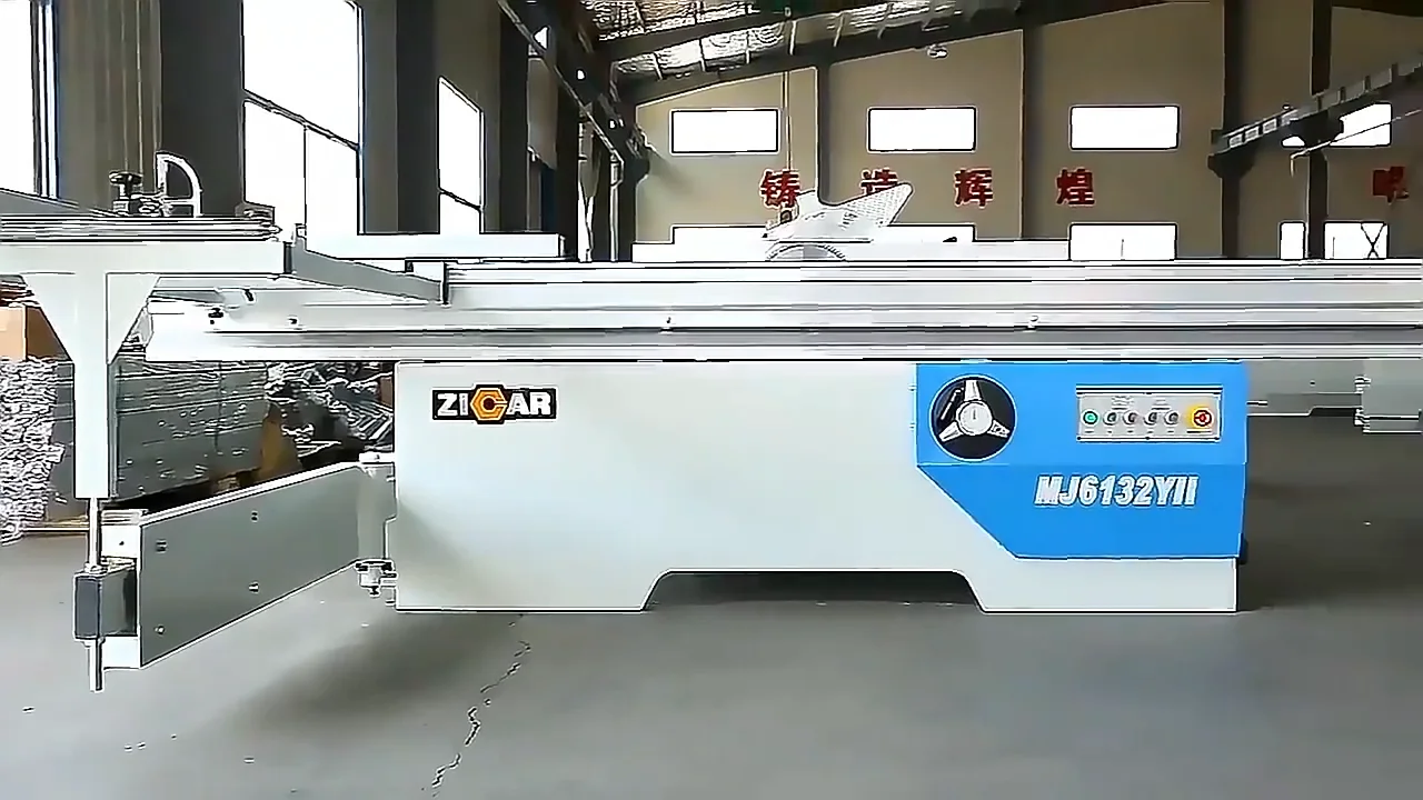 Zicar Precision Mj6132 Mdf Plywood Cutting Sliding Table Panel Saw ...
