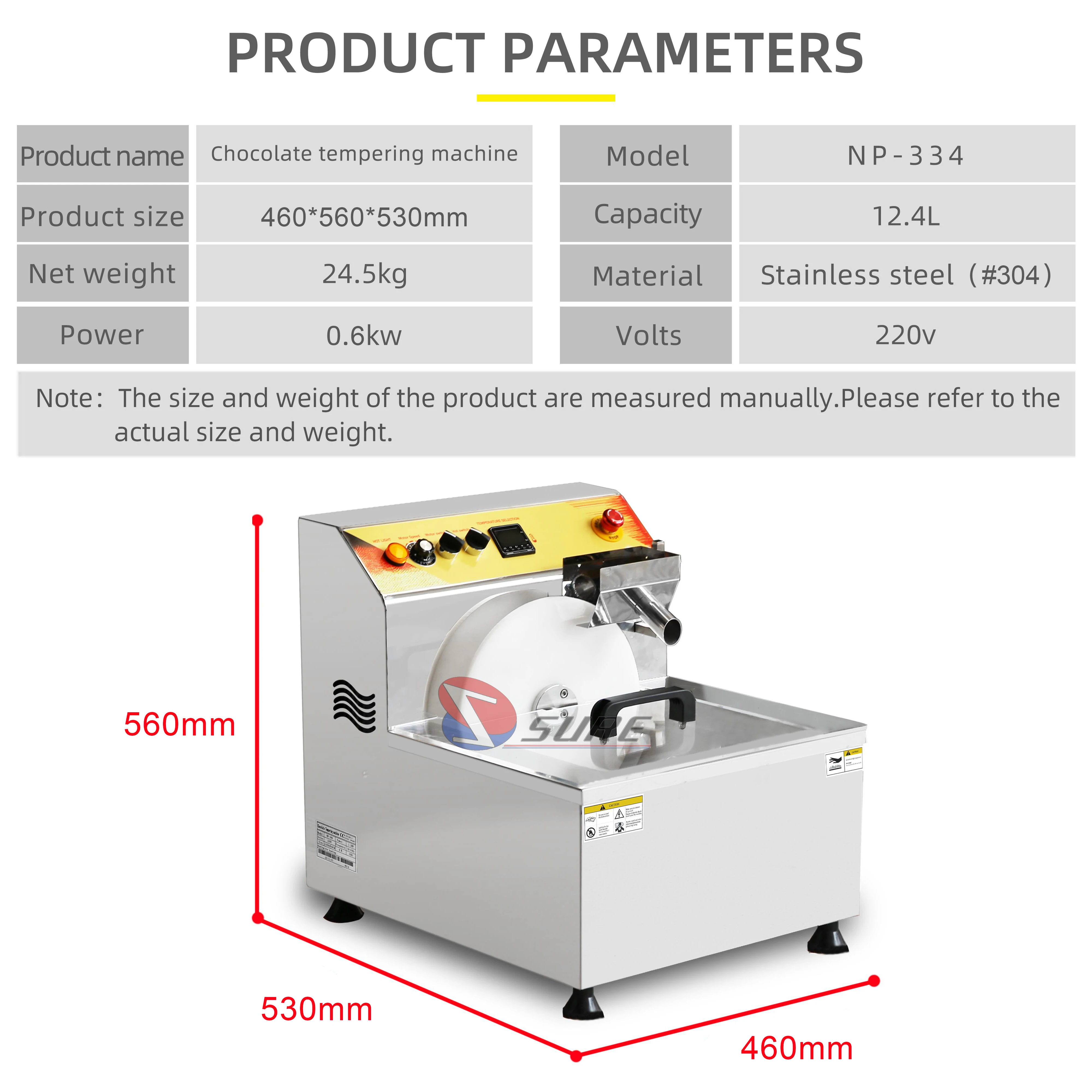Small Chocolate Tempering Machine - Precision and Quality