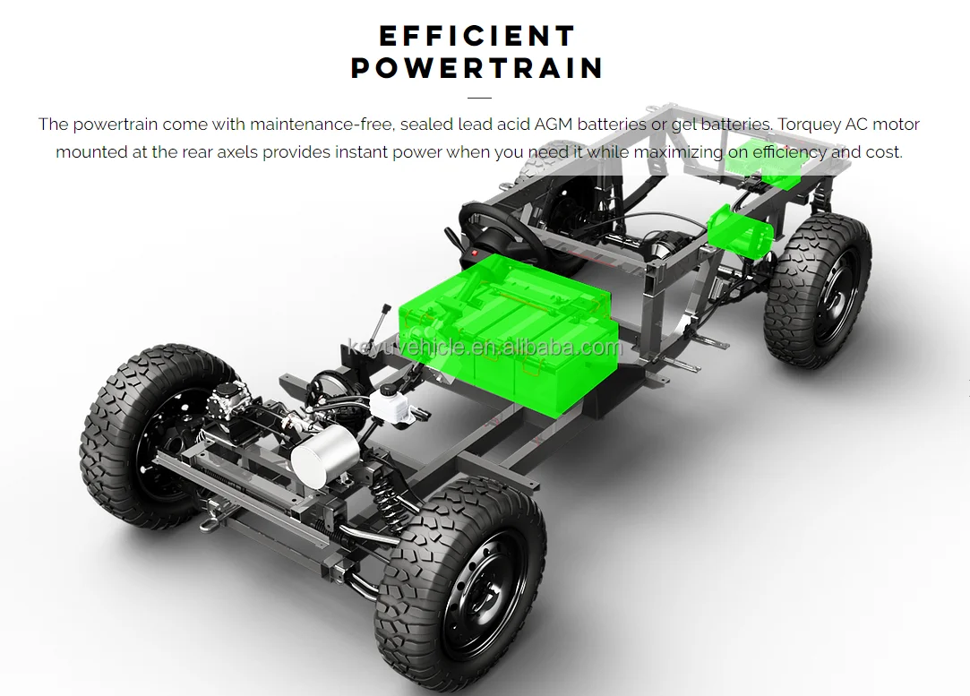 KEYU Electric Truck 4x4 - Efficient Goods Delivery Car