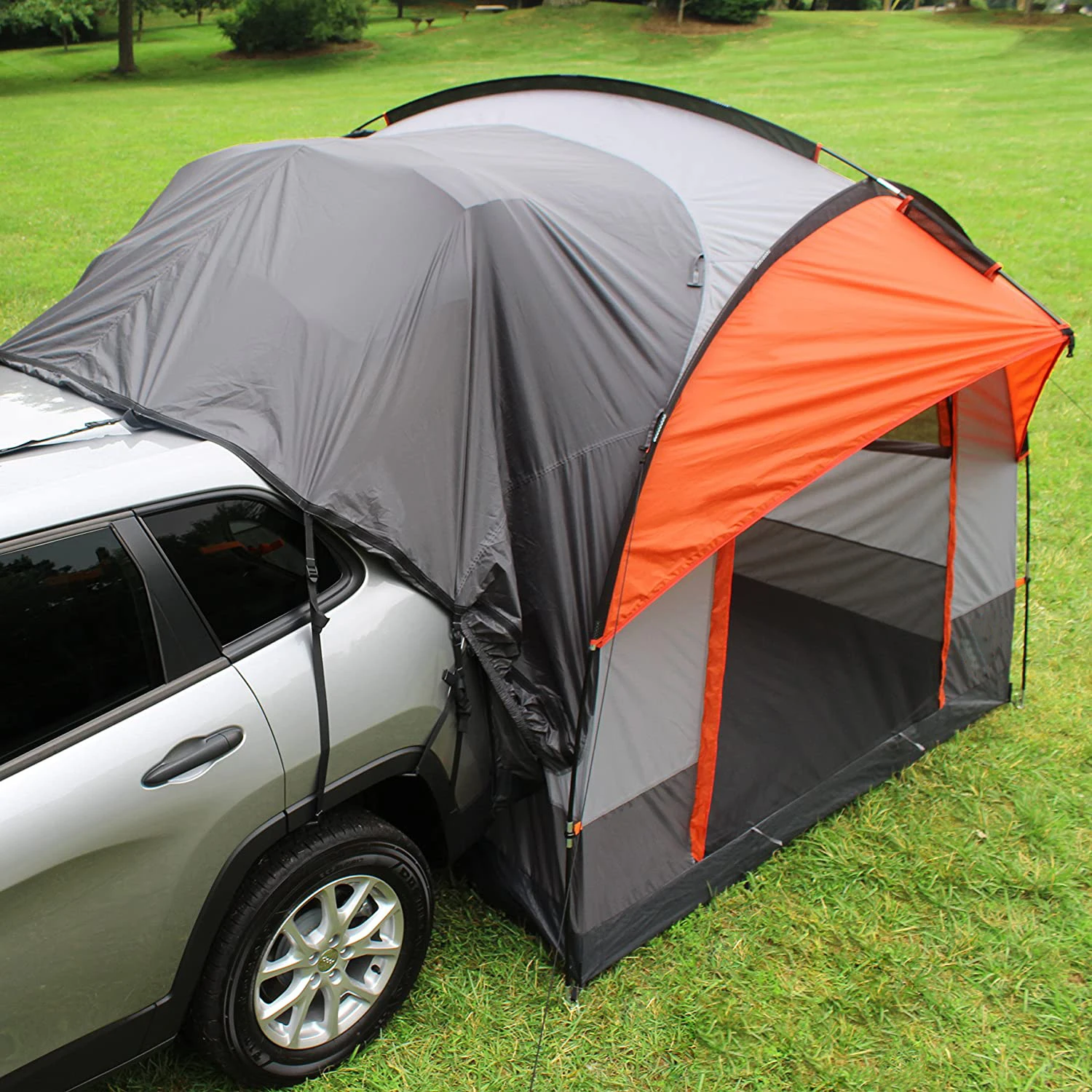 2-Door SUV Tail Tent with Big Window Durable Polyester Fabric for ...