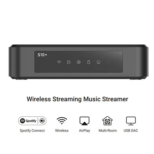 S10+ Home Music Streamer - Easy Connect & Wireless Radio