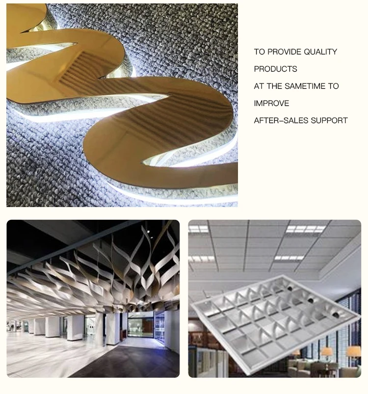 Golden Color Perforated Aluminum Strip Aluminum Channelume Trim Ca P ...