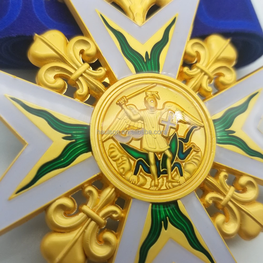 Custom Die-casting Hard Enamel 100% Restore Polygon Shaped Medal Copy ...