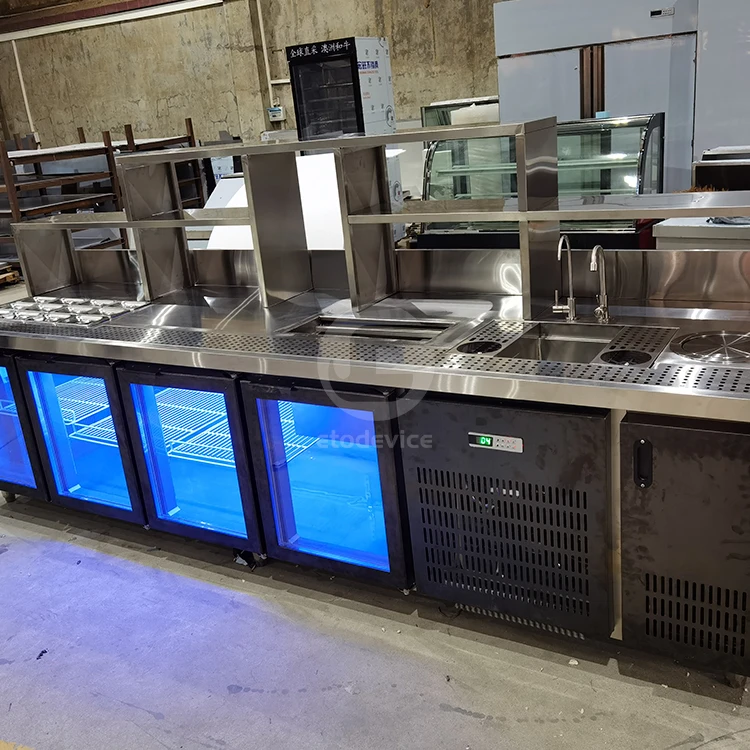 Stainless Steel Foldable Bar Counter Cocktail Station for Outdoor ...