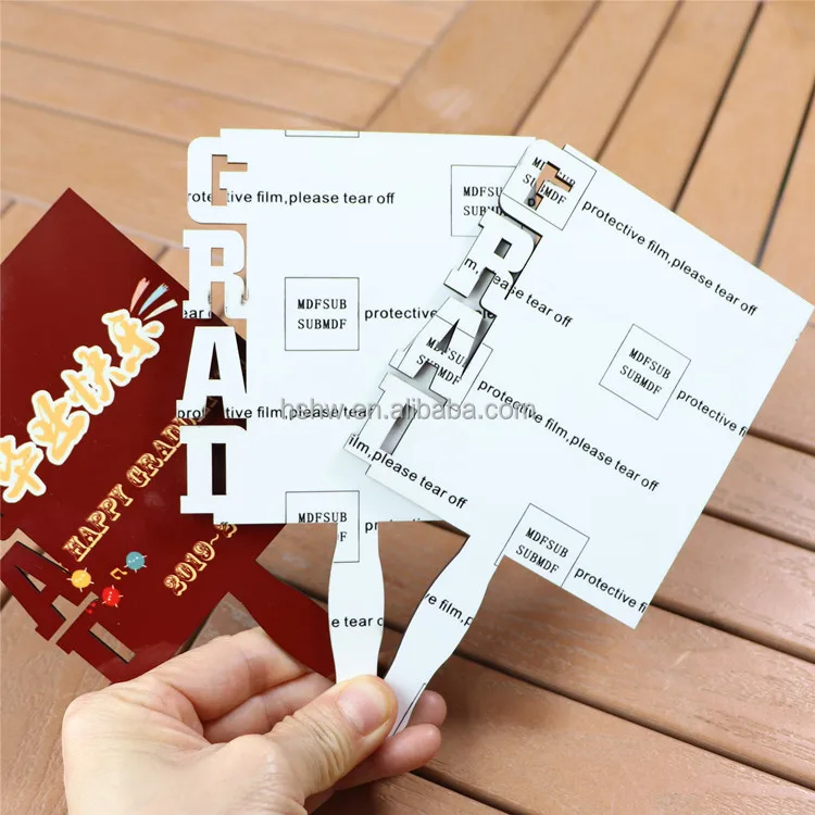 2023 New Arrival Single Sided Sublimation Blank Mdf 2023 Graduation ...