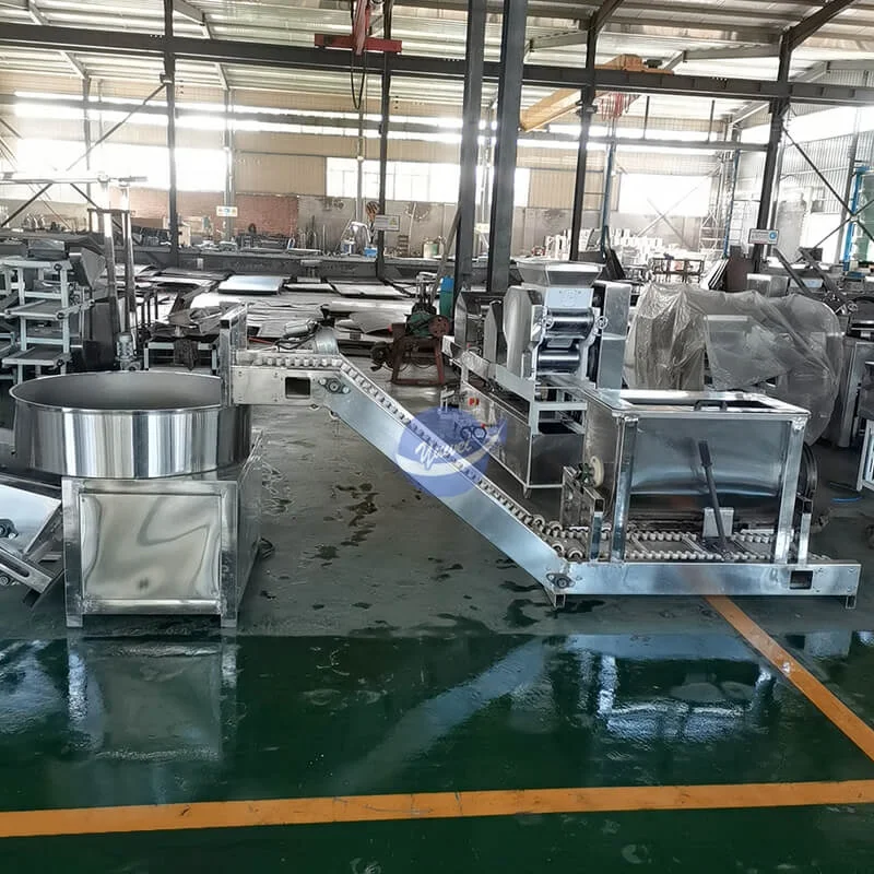Korean Instant Noodle Machine Instant Indomie Noodles Making Machine ...