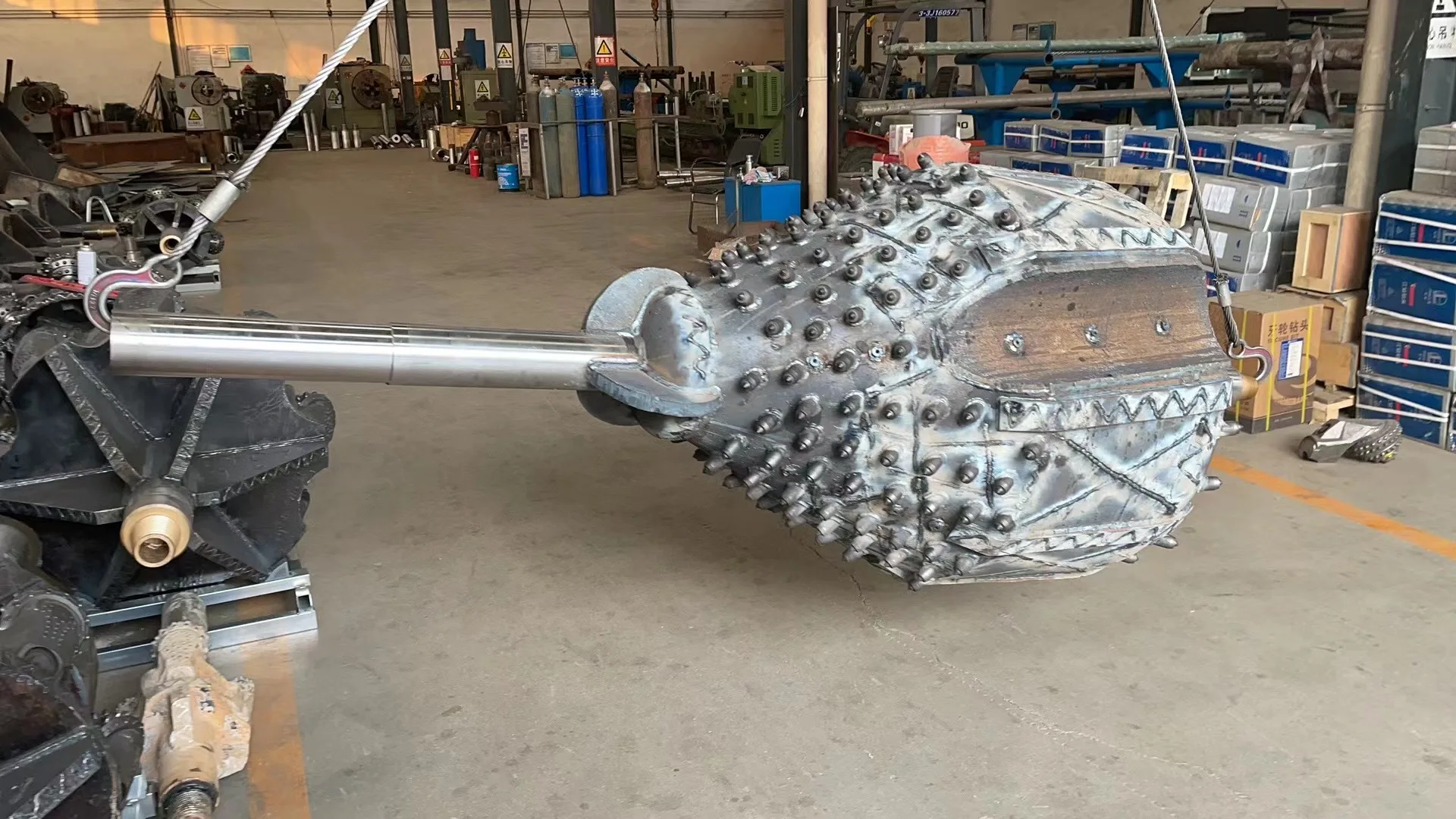 Hdd Horizontal Directional Drilling Welding Rock Drill Barrel Reamer ...