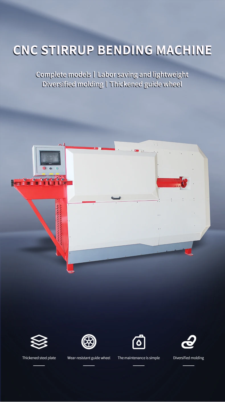 Cnc Stirrup Steel Wire Rebar Bending Machine Good Stirrup Hoop Bending ...