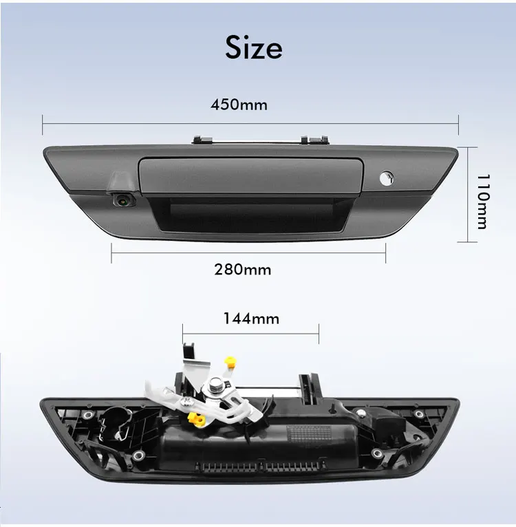 Smartour For Toyota Hilux Revo 2015-2020 Vehicle Rear View Pickup Truck ...