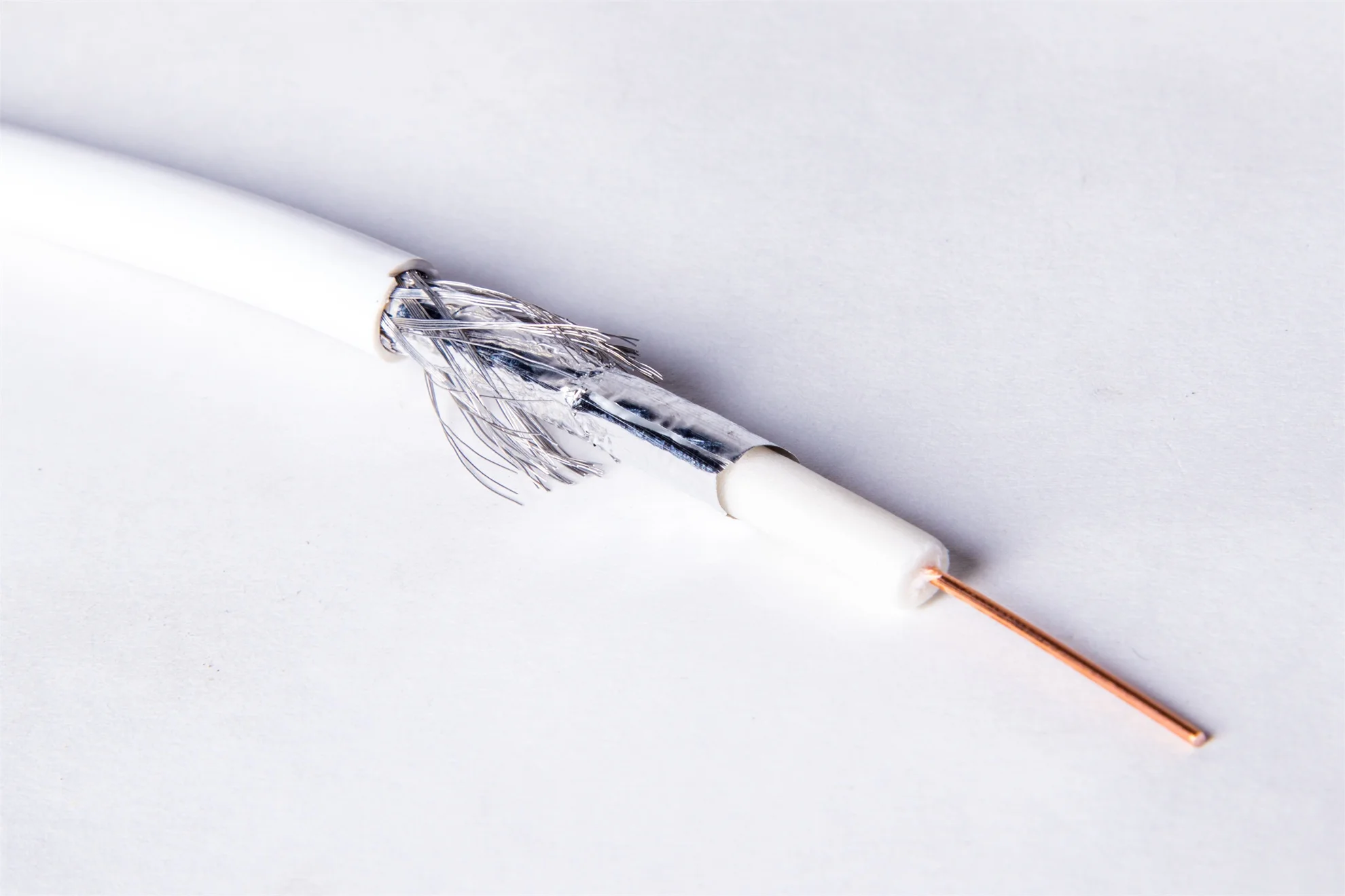 GHT RG6 Coaxial Cable - Reliable CCTV Camera System Cable