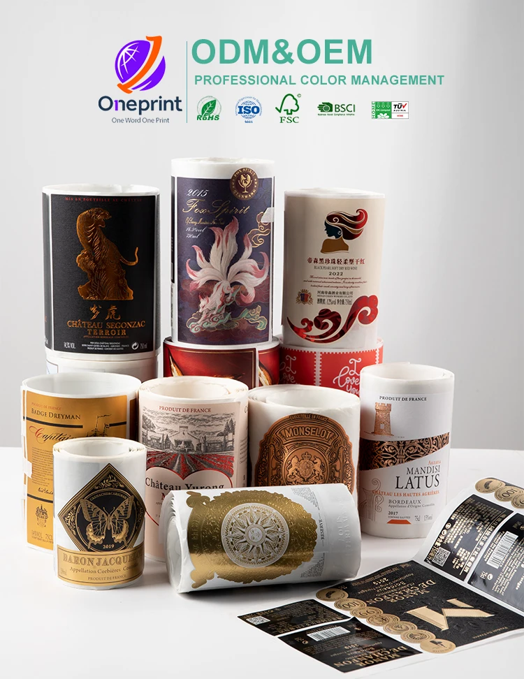 Transparent Packaging Logo Biodegradable Custom Sticker Labels Uv ...