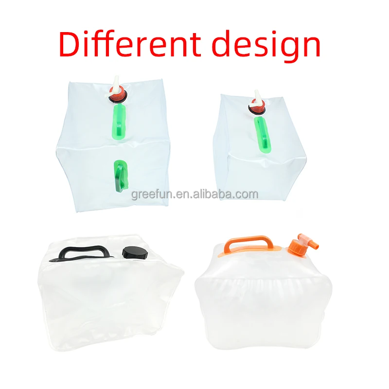 20l Water Container With Tap Foldable Water Container Bags Portable ...
