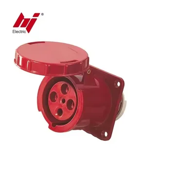 Industrial Plug & Socket 4 Pin 3p+e Ip67 3 Phase Plugs And Sockets ...
