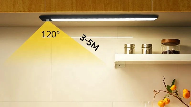 Adhesive Drawer Cabinet Switch Led Motion Sensor Light Rechargeable ...