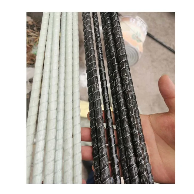 Factory Price Gfrp Fiberglass Reinforcing Bar 4-40mm Colorful Glass ...