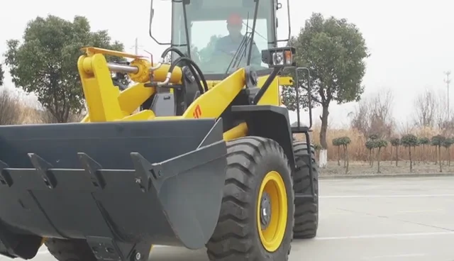 Construction Works Zl30h Wheel Loader Mulching Attachment Chinese Epa ...