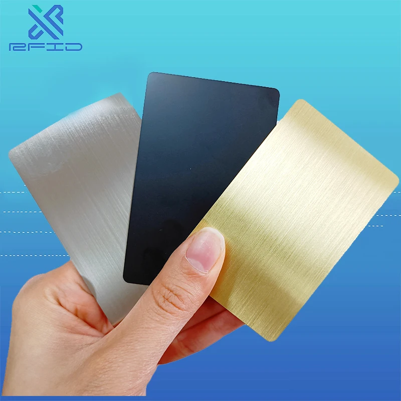 Stainless Steel NFC Metal Card - Custom ID Business Card