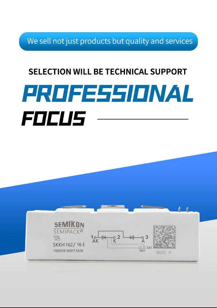 Thyristor Skkt162/16e Thyristor Module Thyristor Skkt162 Skkt162/12e ...