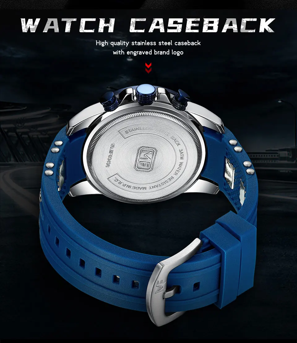 Mini Focus Fashion Men's Watches Top Brand Quartz Watch Waterproof ...