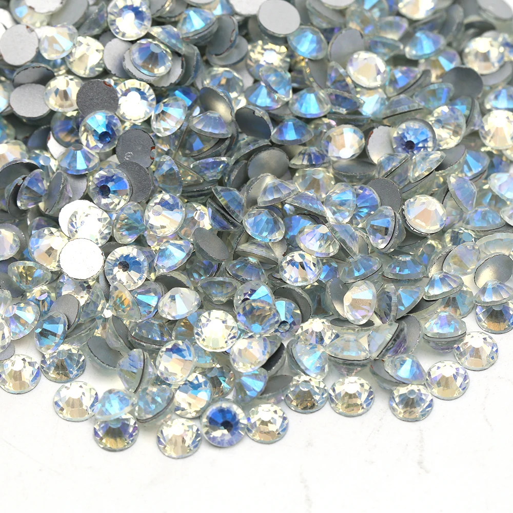 SS20 New Color Clear Glass Transparent Rhinestones for Dress| Alibaba.com