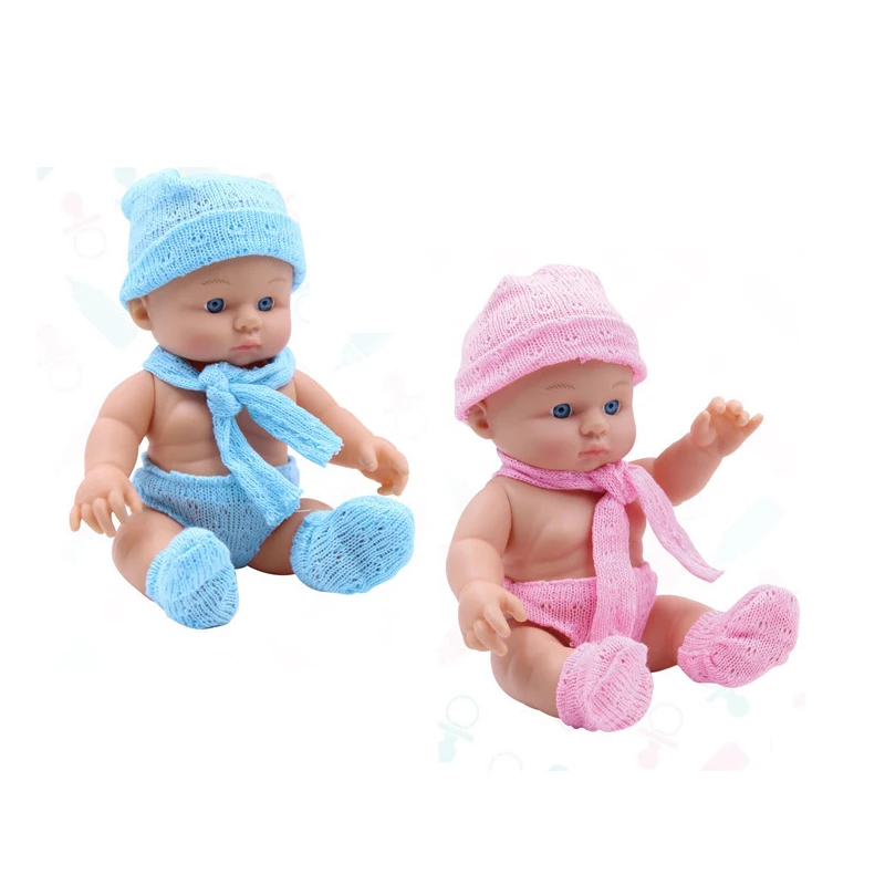 Qs High Quality Mini Vinyl Cute Baby Boy Toy 2 Style Kids 23cm Soft ...