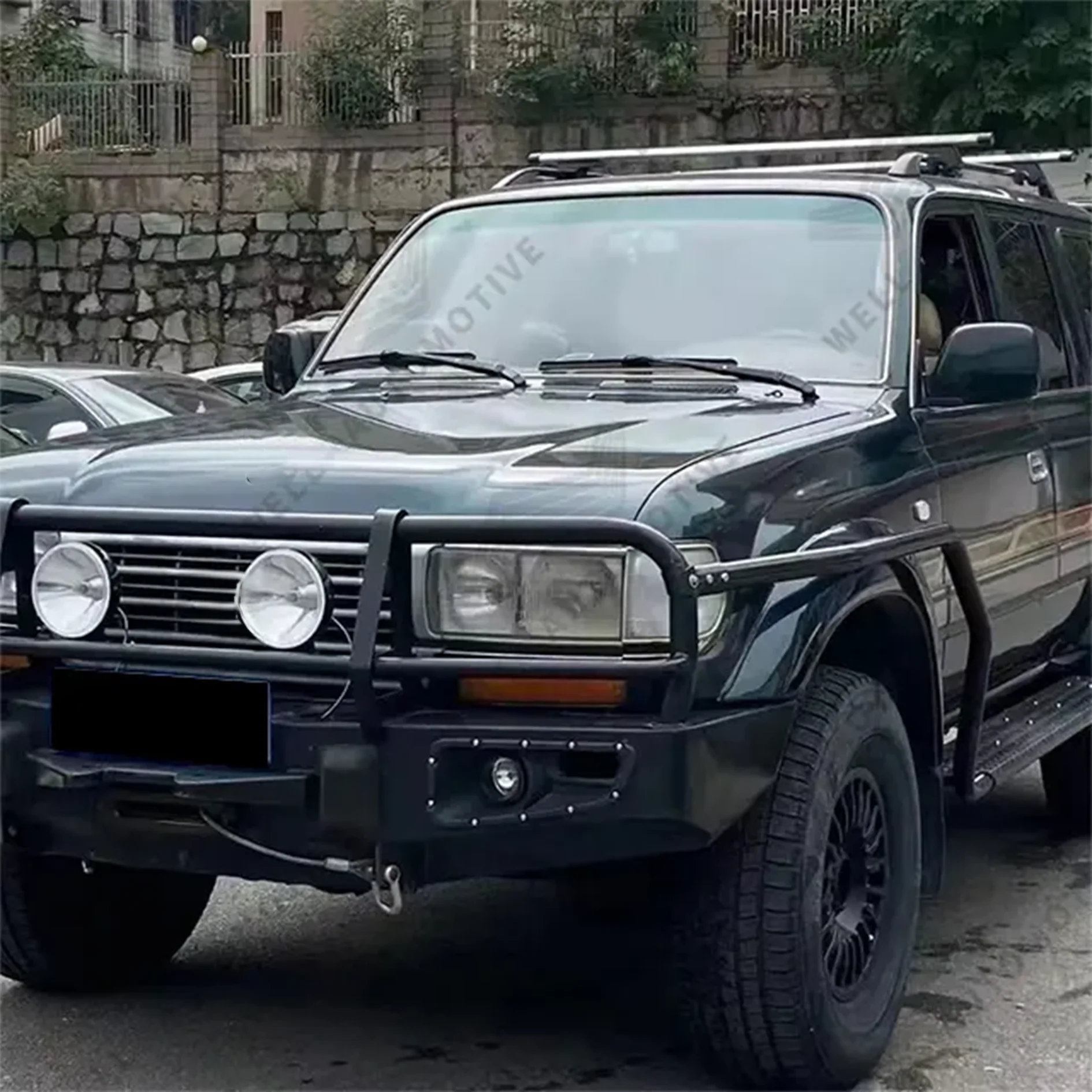 Hot Sale Off Road Rear Bumper Replacement Aluminum Alloy Rear Bumper ...