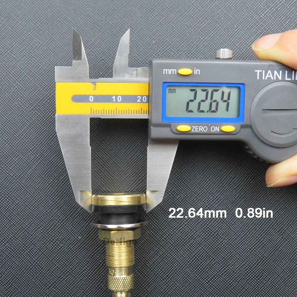 Brass Tractor Tubeless Valve - TR618A for Agricultural Use