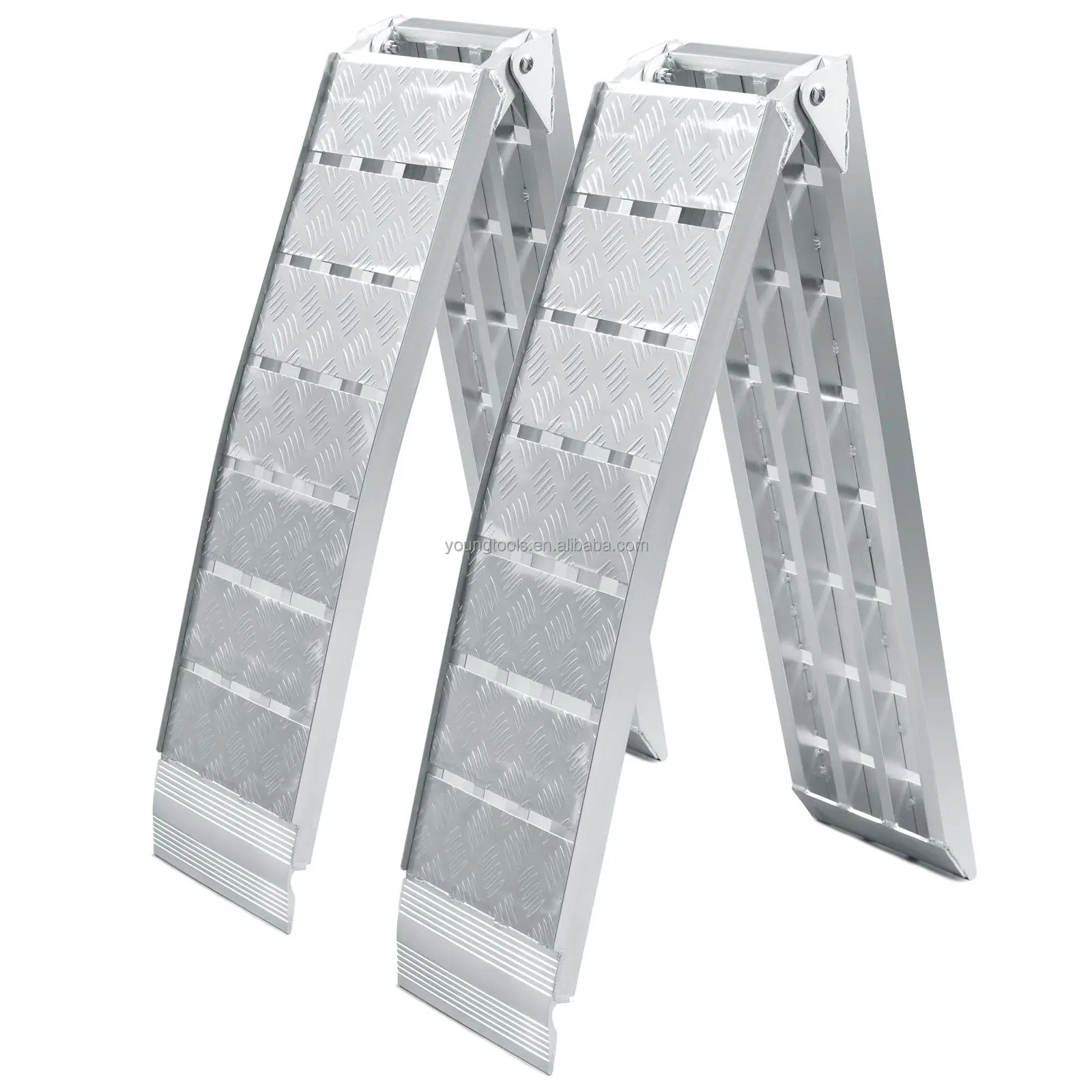 High Quality Portable Folding Aluminum Motorcycle Ramp Wheelchair Ramp ...