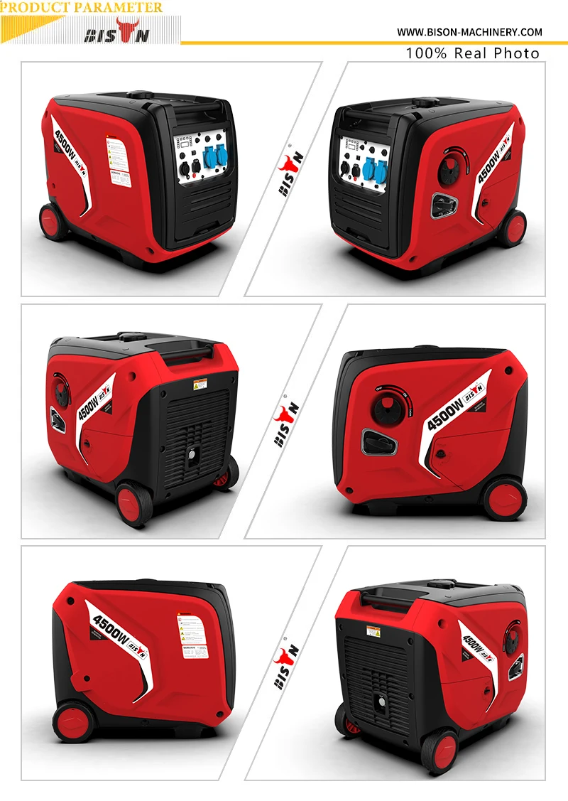 Bison Inverter Generator Silent 3kw 2000w Gasoline Inverter Generator ...