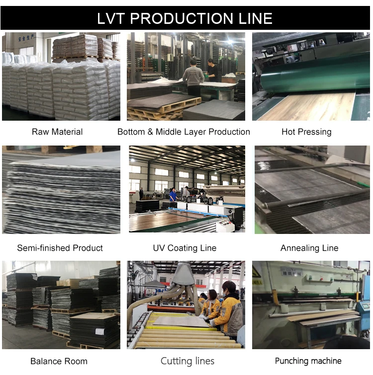 4mm Lvt Floor Tiles With Glue Vinyl Pvc Tiles Lvt Stone Flooring Cheap ...