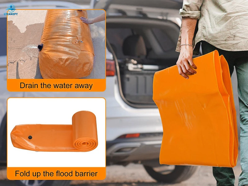 Litong Removable House Door - Inflatable Flood Barrier