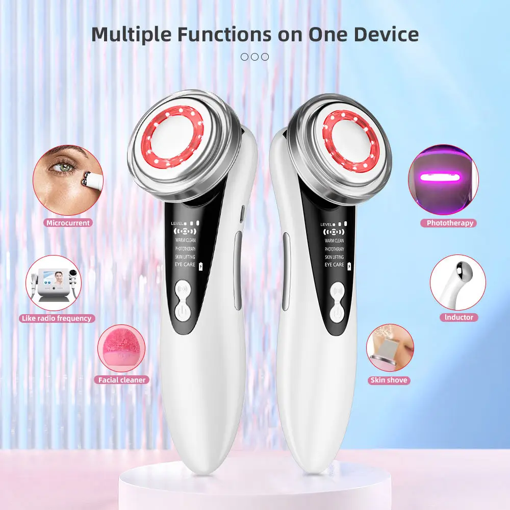 Beautifying Machine - Facial Massager with Galvanic Mini Microcurrent ...