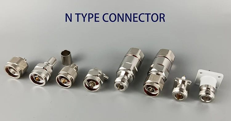 Low Pim Rf Coaxial Connector N Type 4.3-10 Nex10 2.2-5 Male Female ...