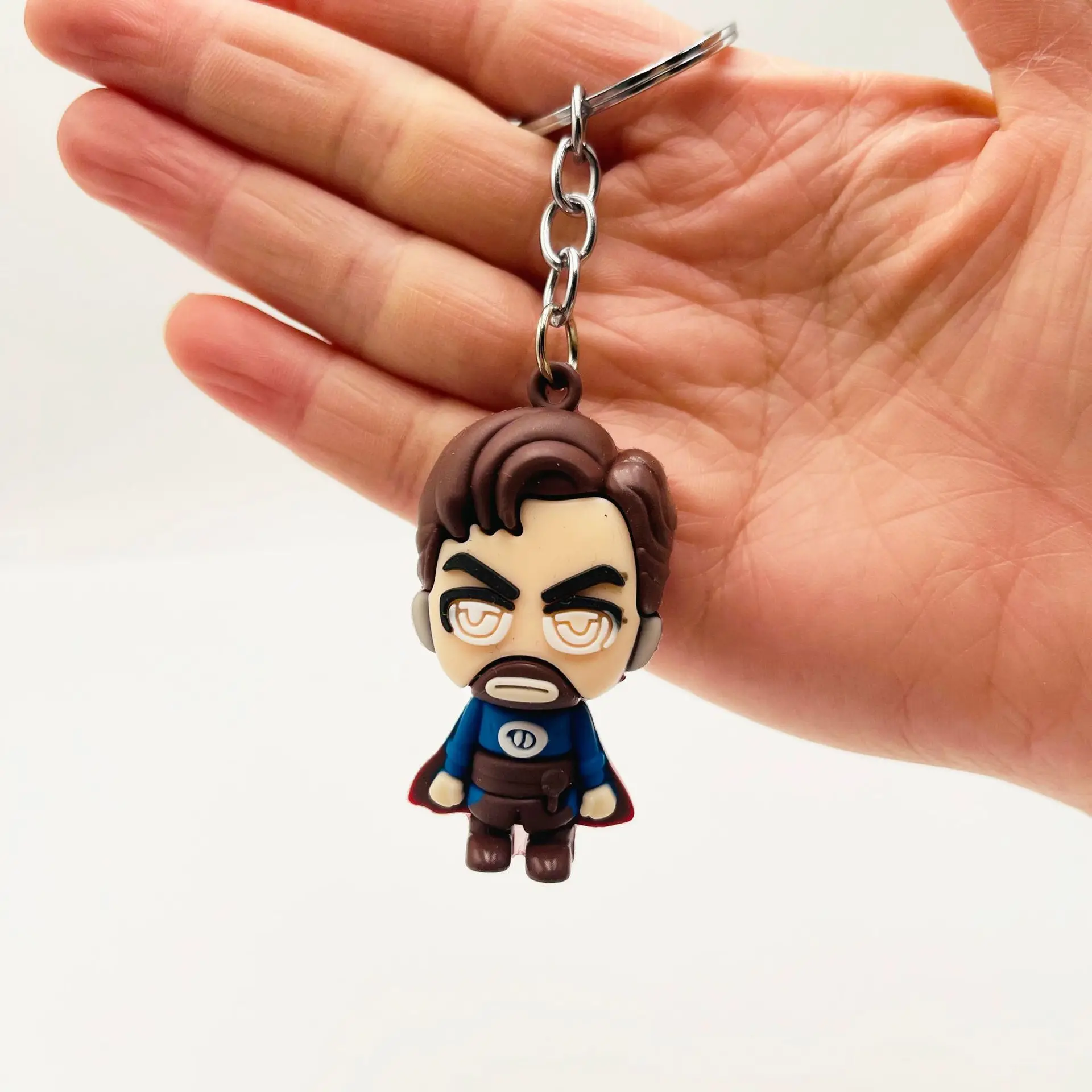 Super Power Avengers Spiderman Captain America Pendant Keyring Backpack ...