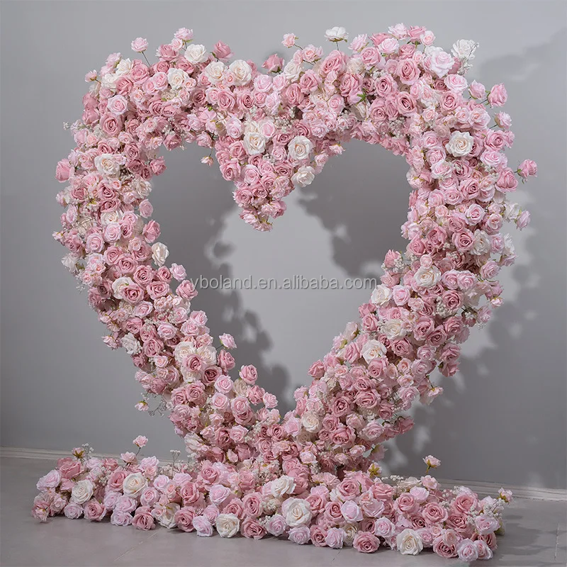 Luxury Wedding Marry Me Backdrop - Flower Arch Arrangement