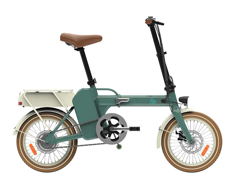 Hydrogen Folding Bicycle with 26 Inch Wheels & 40km Range