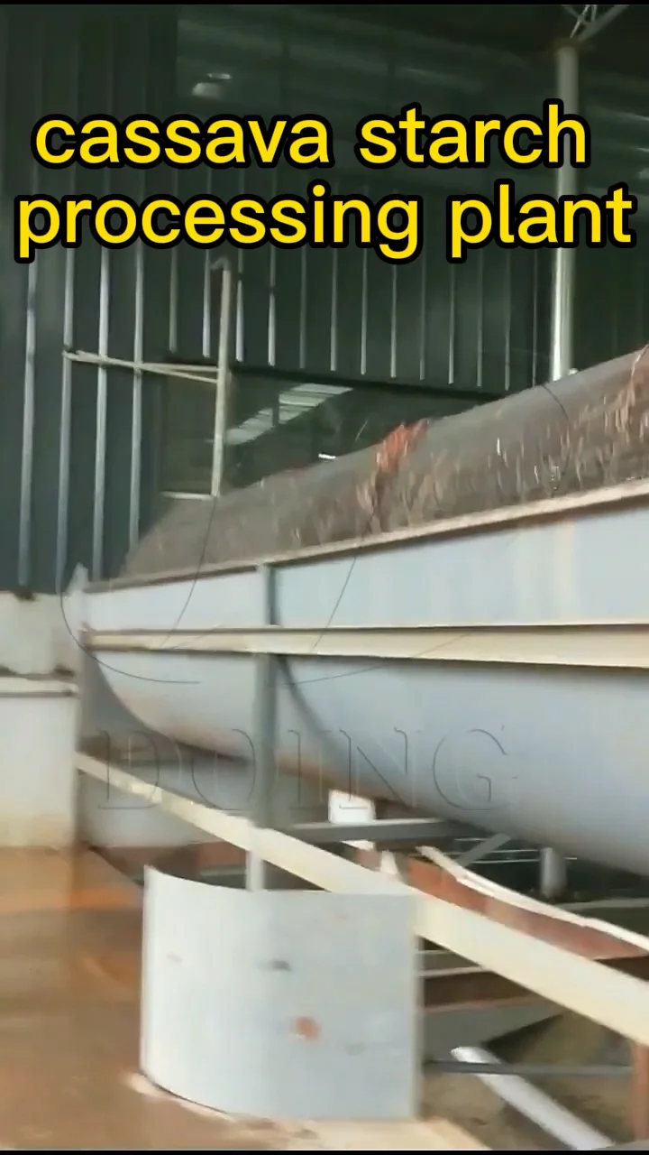 Full Set Cassava Starch Plant Fresadora De Tapioca Cassava Processing ...